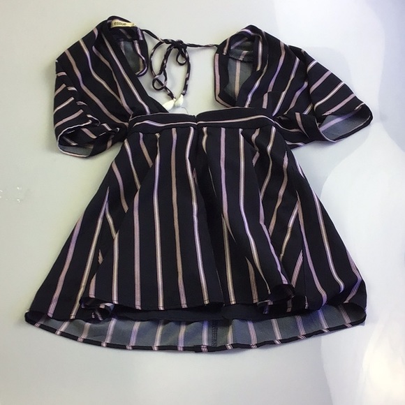 essue | Dresses | Essue Womens Aboveknee Mini Dress Bluepurplewhite ...